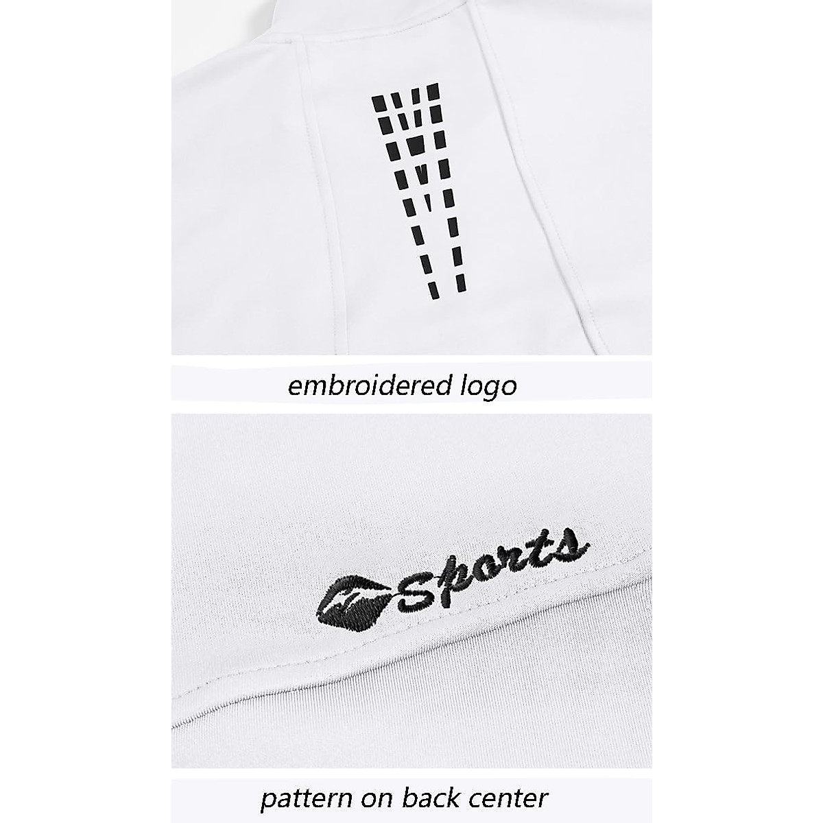 YSENTO Men's Tracksuits Set Outfits 2 Piece Jogging Suits Warm Up Running Track Sets Sweatsuits White M