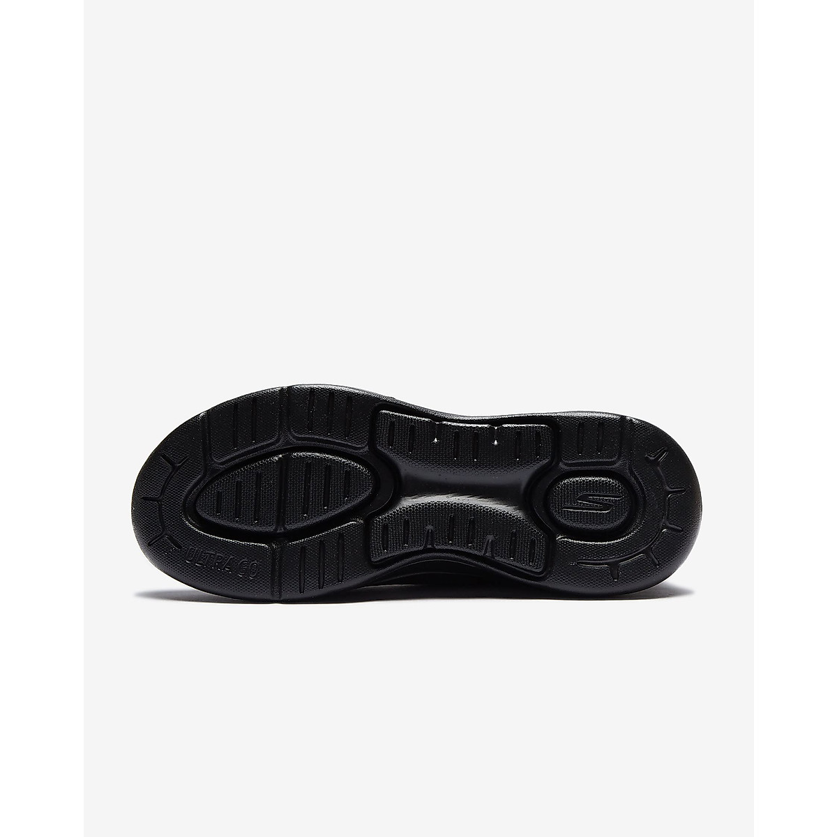 Skechers Women's Go Walk Arch Fit-Grateful Sneakers, Black, 6 Wide