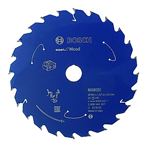 Bosch Professional Circular Saw Blade Expert for Wood 254 x 30 x 2.1 mm 60 Teeth Accessories Battery Circular Saw