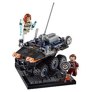 LEGO Marvel Avengers Taskmaster’s Ambush 77905 Exclusive Black Widow Movie Building Kit; Includes Black Widow, Taskmaster and Red Guardian Minifigures and The Taskmaster’s Vehicle (230 Pieces)