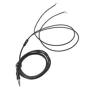 UKCOCO 1.5M Earphone Repair Cable LC-OFC Anoxic Copper Audio Wire Extension Cords DIY Headset Headphone Maintenance Wire with 30 Cores
