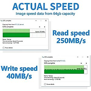 Fanxiang USB 32GB Flash Drive 3.1, Read Speed up to 250MB/S, USB Thumb Drive Portable Small High-Speed Storage Memory Stick, Suitable for PC/Tablet/Mac/Laptop(Silver)
