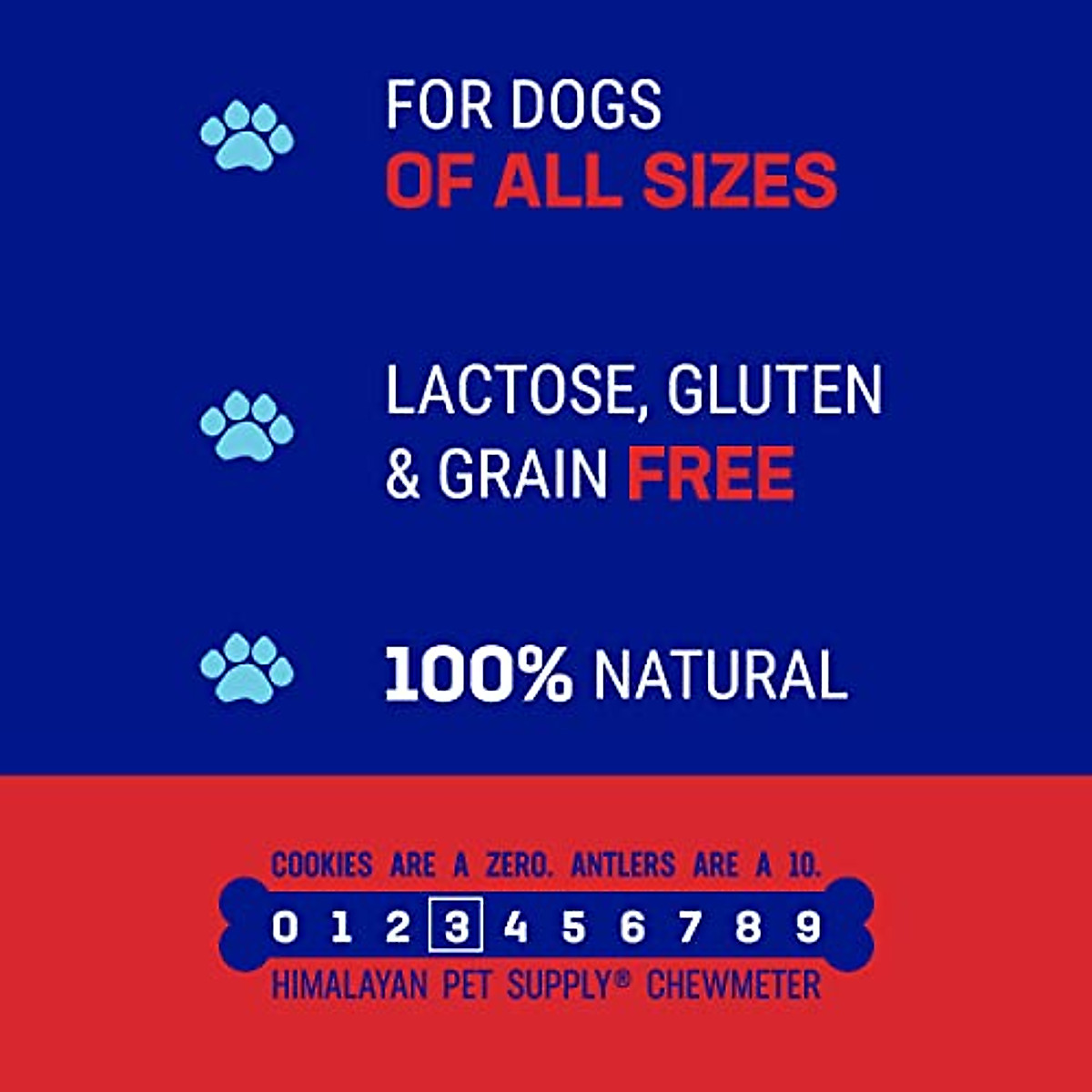 Himalayan Dog Chew Yak Cheese Dog Chews, 100% Natural, Long Lasting, Gluten Free, Healthy & Safe Dog Treats, Lactose & Grain Free, Protein Rich, For All Breeds, Medium, Bacon Flavor, 4.5 oz