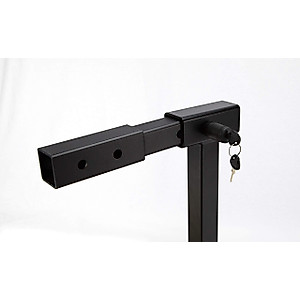 Heininger Black 5/8" Diameter Pin 6001 Advantage SportsRack 2" Threaded Receiver Trailer Hitch Lock