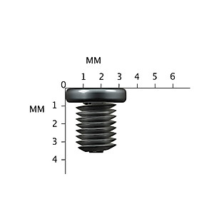 RapidSparesLtd 12x Black T5 Laptop Screws M2x3mm 2x3 2x3L Torx Countersunk Base Screw