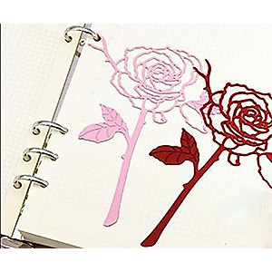 Nework Rose Bookmark Delicate Metal Nice Bookmark