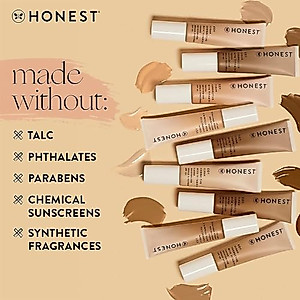 Honest Beauty CCC Clean Corrective with Vitamin C Tinted Moisturizer | Mineral SPF 30 | Vegan + Cruelty Free | Dune Light Medium, 1 fl oz