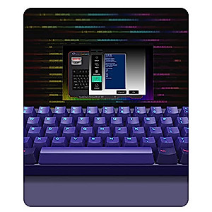 EPOMAKER ACR98 Mini 78-Key Wired Hotswap Mechanical Gaming Keyboard with Acrylic Case & RGB Backlight, Double-Shot PBT Keycaps, NKRO Programmable for Gamers/Mac/Win (Gateron Orange Switch)