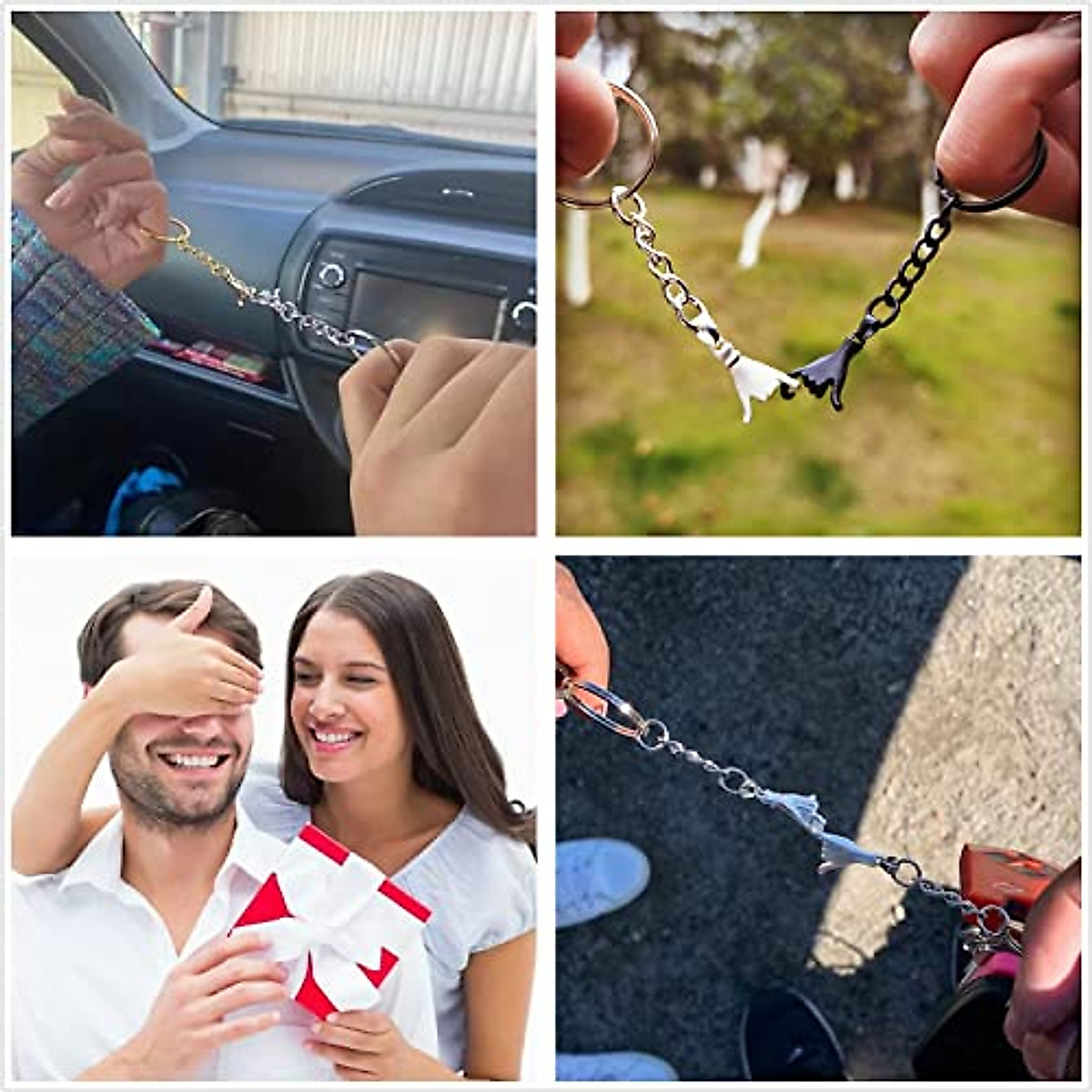 Pinky Promise Keychain for Couples Valentine Gifts for Boyfriend Girlfriend Couples Best Friend Keychains Christmas Anniversary Keychain for Women Man Matching Couples Key Chain for Husband Wife (BS)