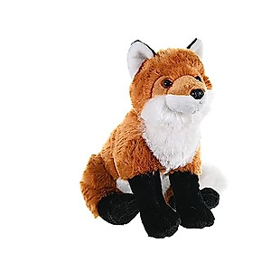 Wild Republic Red Fox Plush, Stuffed Animal, Plush Toy, Gifts For Kids, Cuddlekins 12" (10944)