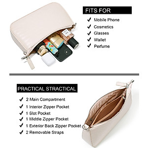 NIUEIMEE ZHOU 90s Shoulder Bag for Women Vegan Leather Crocodile Purse Classic Clutch Handbag