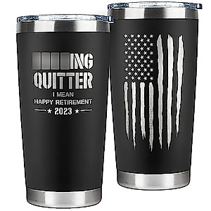 Retirement Gifts for Men 2023 - Retired Gifts for Men, Him, Dad, Husband, Friend, Coworker, Boss - Mens Retirement Gifts, Happy Retirement Gifts, Funny Retirement Gifts Men, Retired Men - 20Oz Tumbler