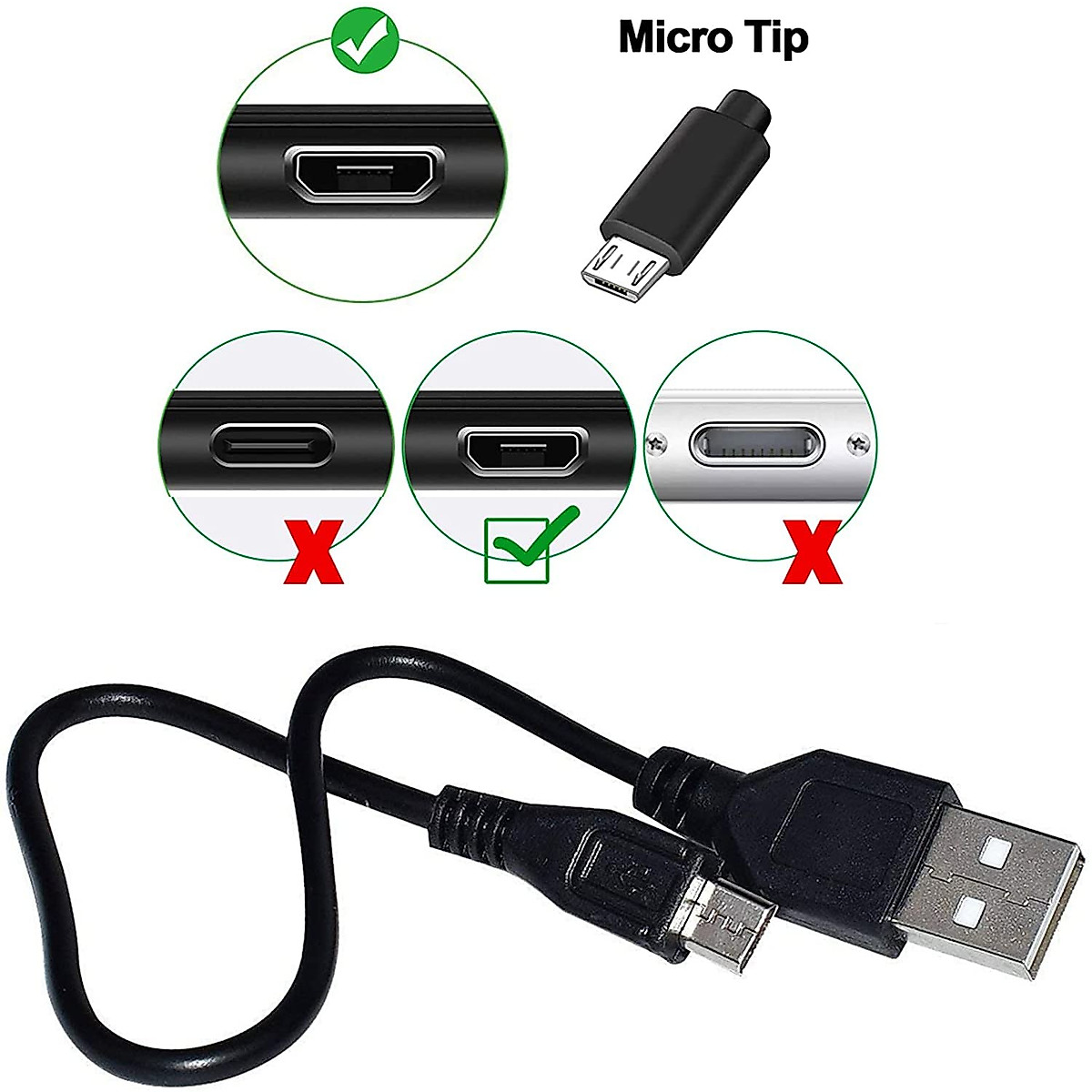 Master Cables Micro USB Programming & Charging Cable for LOGITECH Harmony Remote Controls