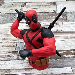 Marvel New Deadpool Bust Bank Action Figure