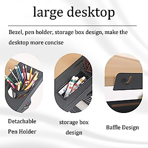EESHHA Drawing Table Adjustable Height Drafting Desk/Tiltable Glass Tabletop Drawing Table with 2 Storage Drawers and One Side, for Reading, Writing Art Craft W/Stool, 90 * 60 * 78-93CM
