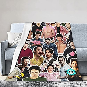 Blankets Milo Ventimiglia as Jess Mariano Soft and Comfortable Warm Fleece Throw Blankets Yoga Blankets Beach Blanket Picnic Blankets for Sofa Bed Camping Travel …