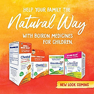 Boiron ColdCalm Kids Pellets for Relief of Common Cold Symptoms Such as Sneezing, Runny Nose, Sore Throat, and Nasal Congestion - 2 Count (160 Pellets)