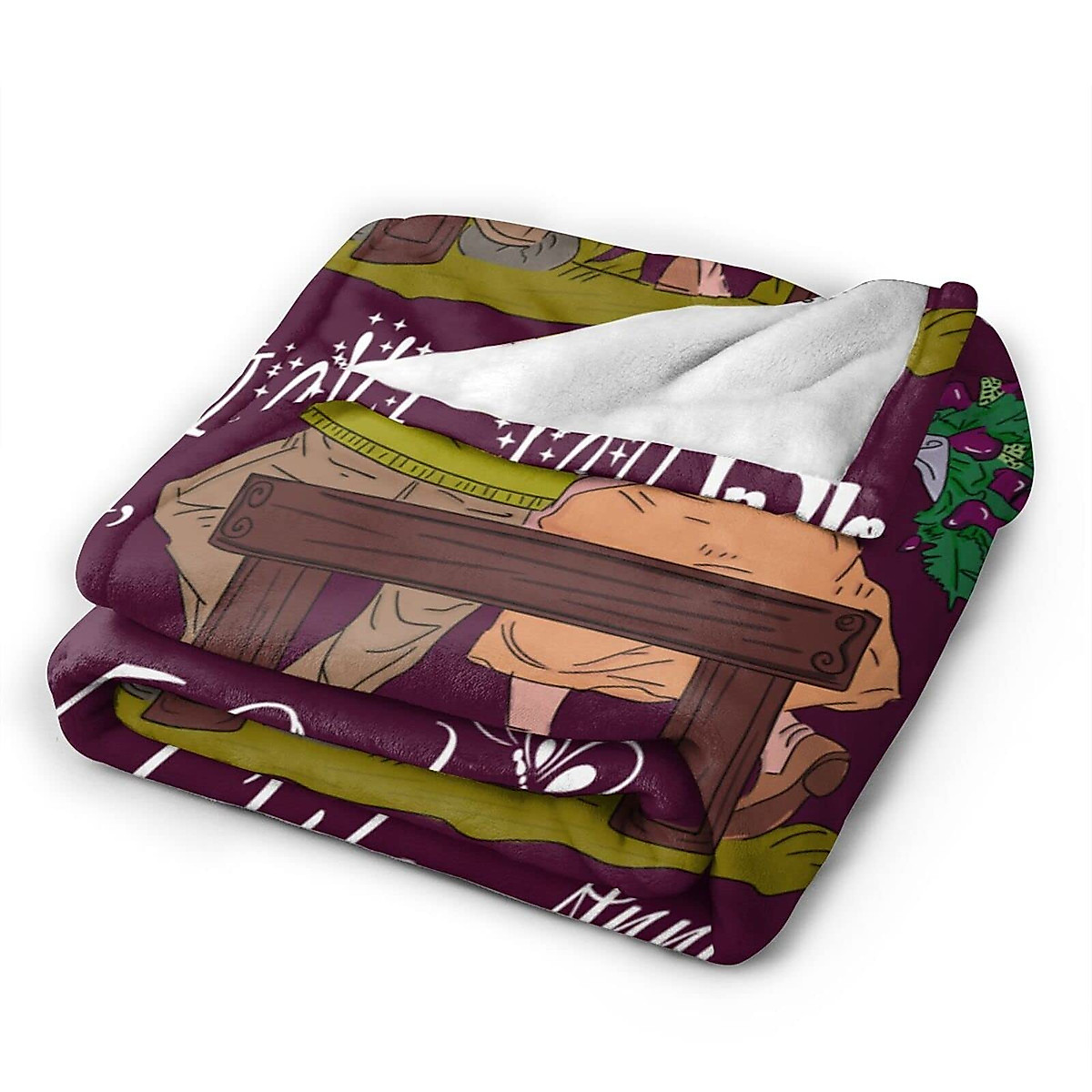 50th Anniversary Blanket Gifts, I Love You Gifts for Her Wedding Anniversary, Happy Birthday Gift for Wife from Husband Ideas, Unique Gifts for Wife Who Has Everything, W50 xL60