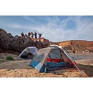 Kelty Dirt Motel Backpacking Shelter with DAC Poles, Lightweight Thru Hiking and Camping Tent, 2 Vestibule Freestanding, 2-Person