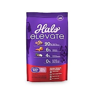 HALO Elevate Dry Dog Food, Grain Free Red Meat Recipe, Small Breed, 3.5lb