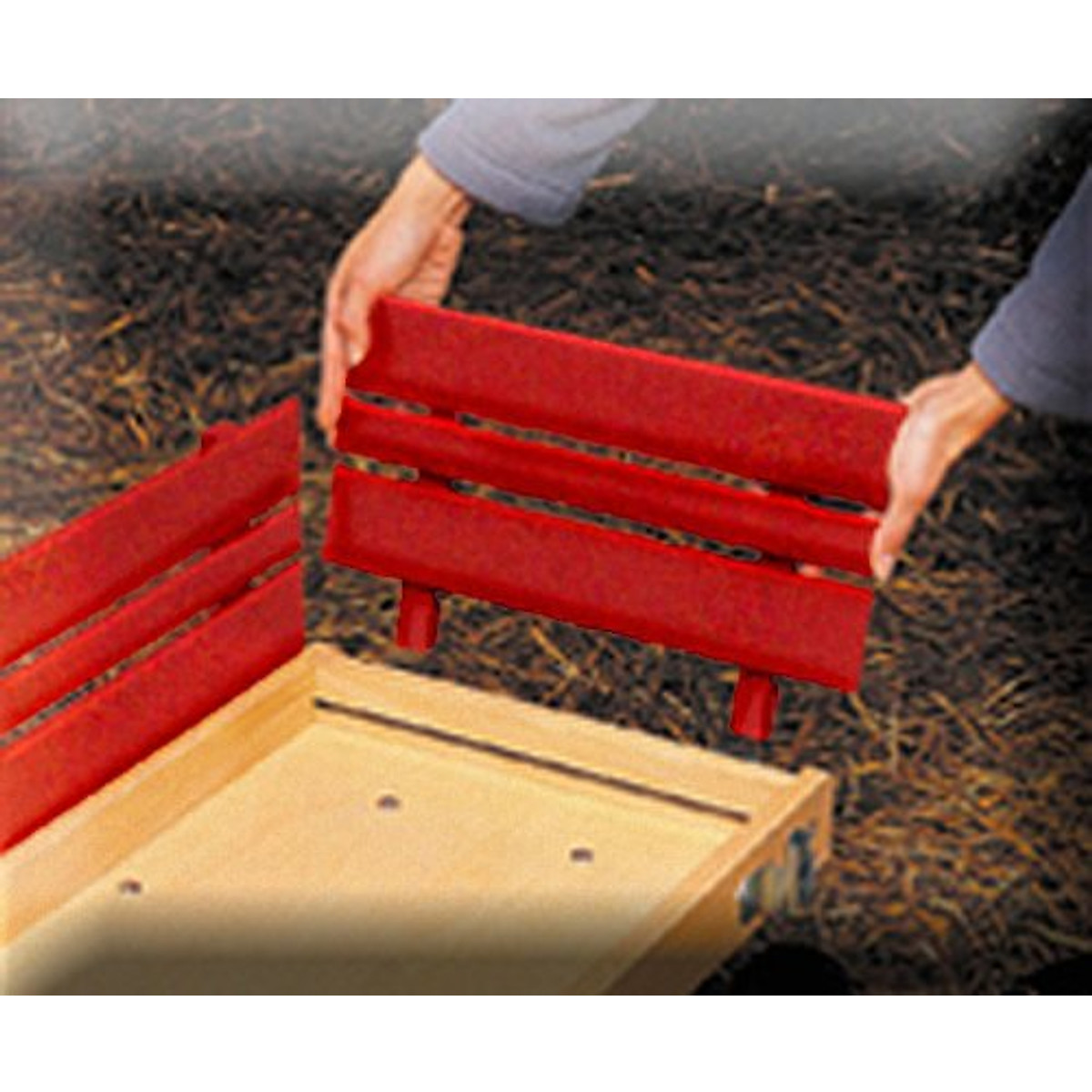 Radio Flyer Town and Country Wagon, Wooden Red Wagon