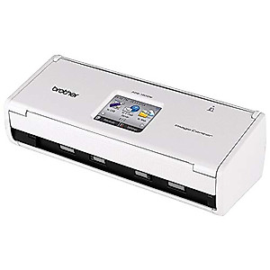 Brother ADS1500W ImageCenter ADS-1500W Wireless Compact Scanner, 600 x 600 dpi, 20 Sheet ADF