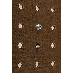 Triton Products 71619 DuraHook 6-Inch Single Rod 90 Degree Bend 1/4-Inch Diameter Zinc Plated Steel Pegboard Hook for DuraBoard or 1/8 Inch and 1/4 Inch Pegboard, 10-Pack