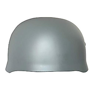 WWII Germany M38 Steel Paratrooper Helmet with Leather Liner Authentic Reproduction of War Time Original German Fallschirmjäger Helmet