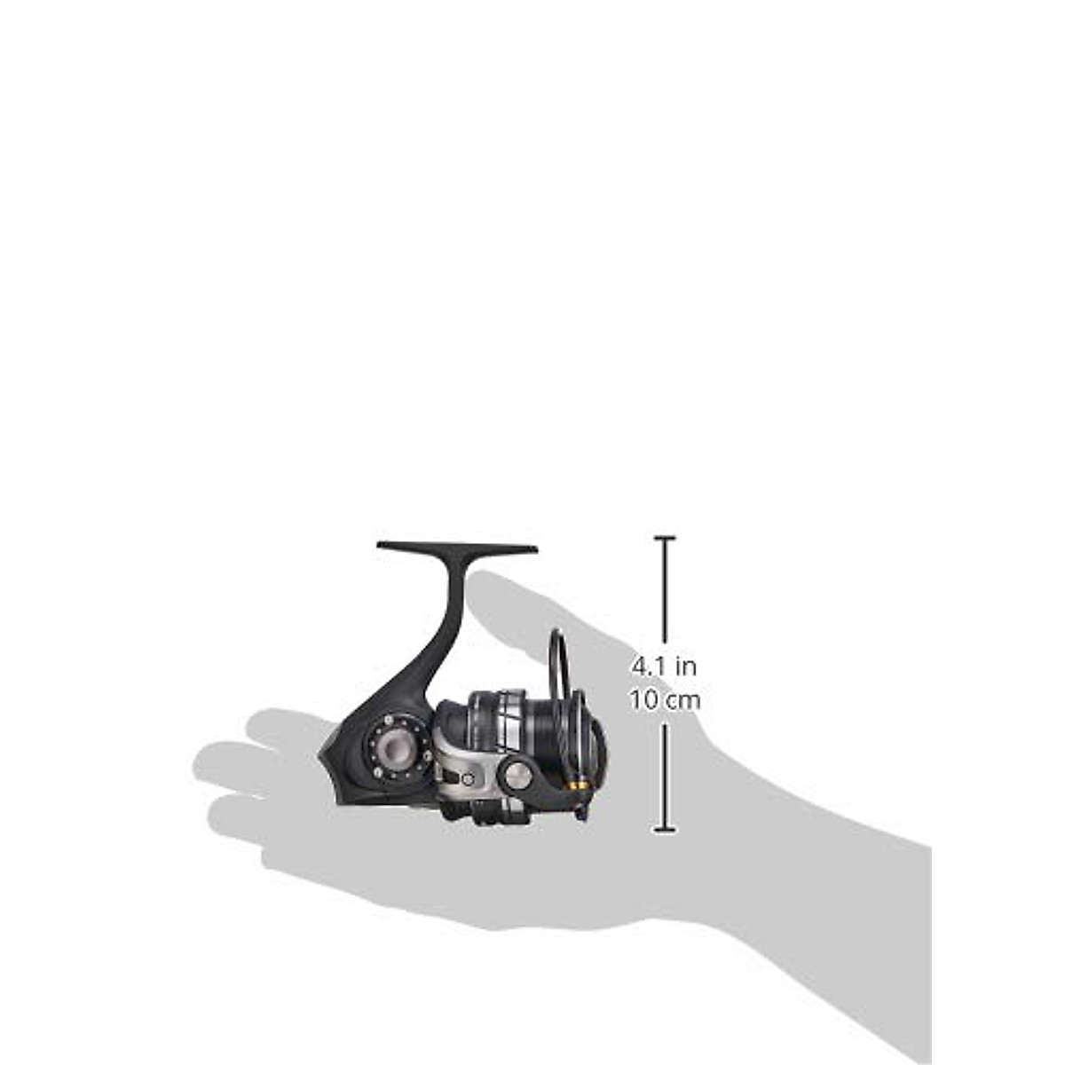 Abu Garcia Spinning Reel Roxani 3000SH 2018 Model, Shallow Spool, High Gear, Carbon Handle, Salt Compatible