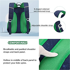 Lanola Kids Backpack for Boys Elementary Kindergarten Preschool School Bag Multifunctional Cute Large Capacity