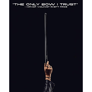 Fiddlerman Black Carbon Fiber Cello Bow Powder Coated Copper Mounted Ebony Frog Hand Made With Unbleached Siberian Horse Hair 4/4