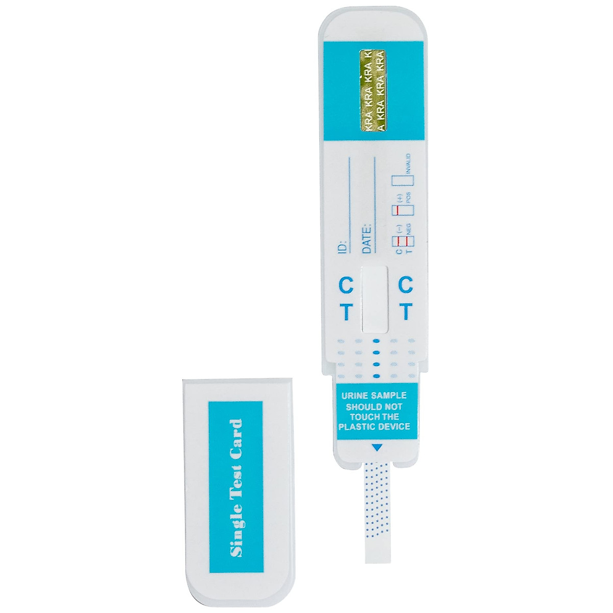 (1 Test) Magenta™ Kratom (Mitragyna Speciosa) Urine Dip Card Test - 250 ng/ml Cutoff (This is The only Kratom DIP Card Test Available with The Lower Cutoff, Standard is 600ng/ml)