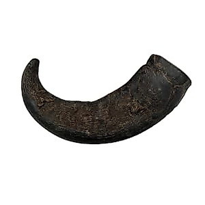 Top Dog Chews – Water Buffalo Horn, Long Lasting Dog Chew for Aggressive Chewers, All Natural, Dog Bone for Large & Medium Dogs, 2 Pack