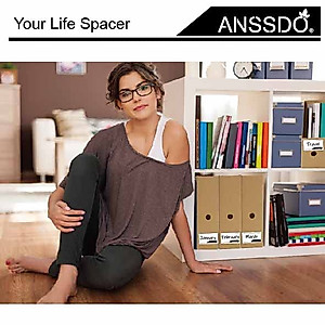 12 Pack Cardboard Magazine Holder Premium Magazine File Holder Brown Magazine Organizer, Magazine Storage Box, Large Volume Magazine File Organizer as Book Bins or Folder Holder for Desk (Brown)