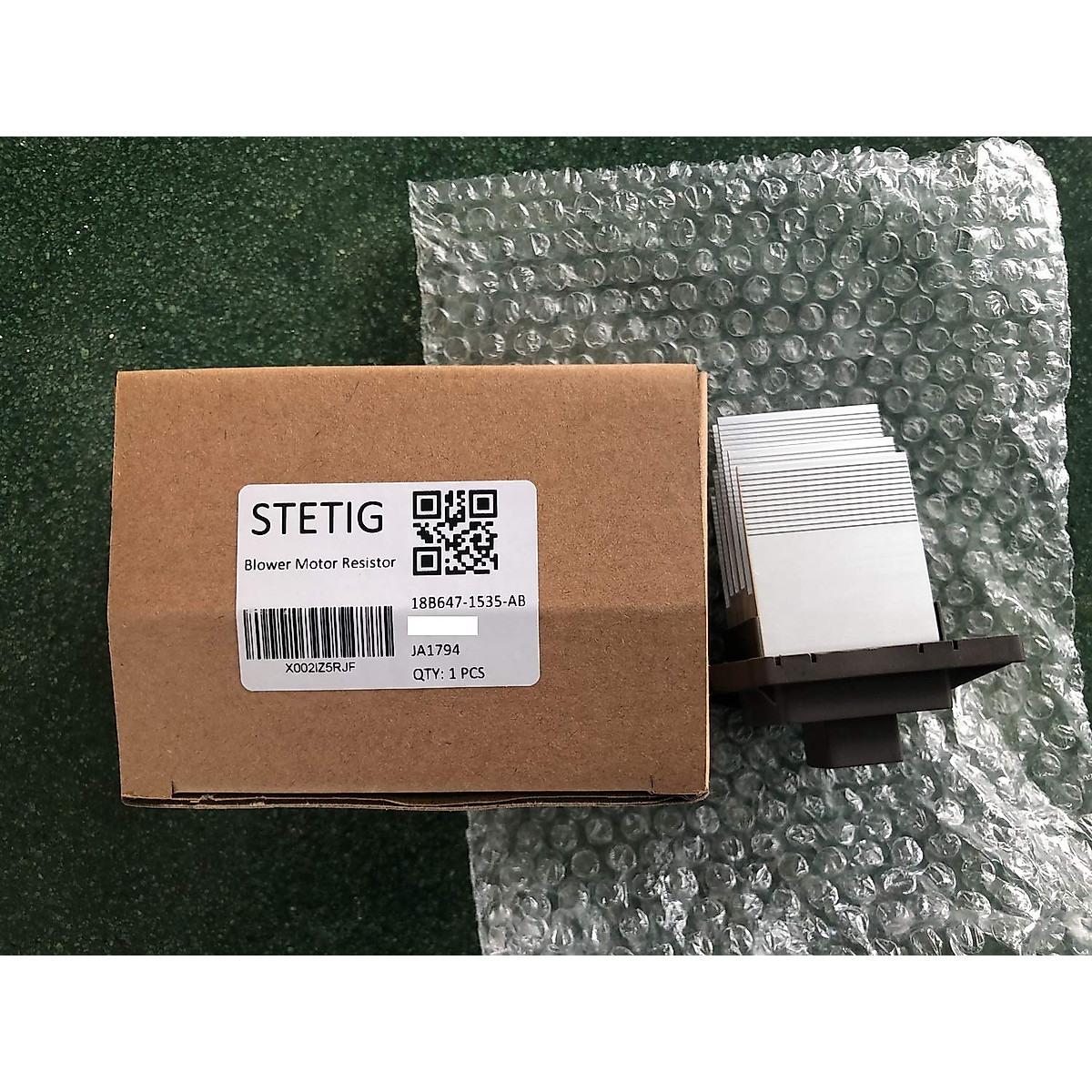 Auto Temp Control Blower Motor Resistor Fits 07-12 Elantra / 07-12 Santa Fe / 07-08 Tiburon - 07-09 Amanti Sorento Replace 4P1672 973085 RU747 20483 RU767 973-085 RU-747 972351E000 JA1794