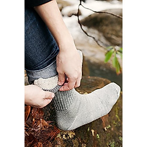 People Socks 4pairs Brown Large Unisex Merino Wool Socks