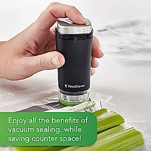 FoodSaver 31161370 Cordless Food Vacuum Sealer, Handheld