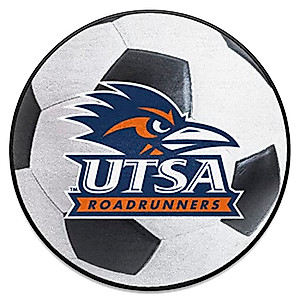 FANMATS 3504 UTSA Roadrunners Soccer Ball Rug - 27in. Diameter