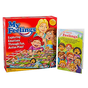 My Feelings, a Fun Game to Help Kids Express Emotions, Improve Social Skills and self Regulation. Endorsed by Dr Temple Grandin, Dr Tony Attwood and Other Renown clinicians and Educators.