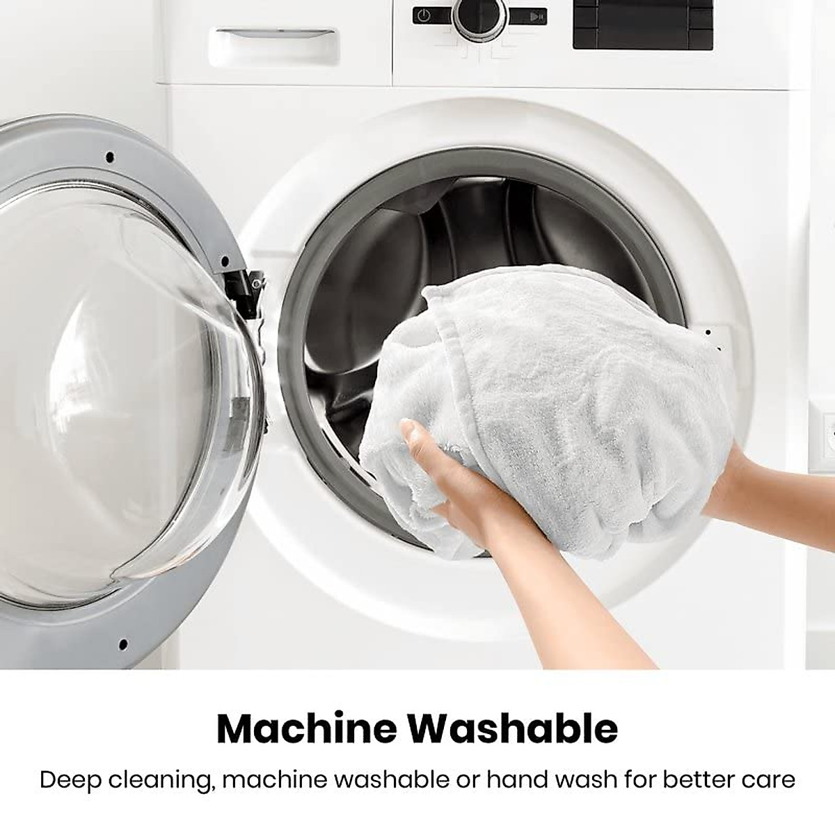 Perwzupe Blanket Hoodie Plus Size Wearable Blankets Oversized Sherpa Sweatshirt With Giant Pocket, Thick And Warm Flannel Blanket With Sleeves 4'11"-5'5"