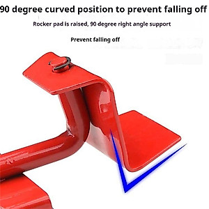 Furniture Lift Mover Tool Set,Furniture Lift Mover Tool Set, Heavy Duty Furniture Lifter Tool with Wheels, Furniture Movers Slides Kit, Moving Rollers for Heavy Furniture, for Hardwood Floors (red)