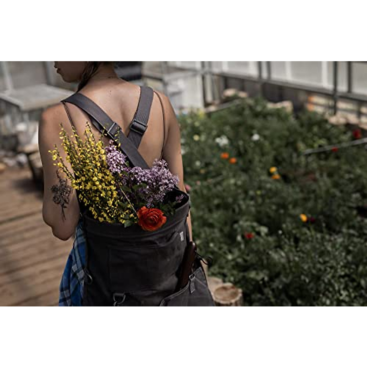 Barebones | Harvesting & Gathering Bag - Convertible Straps, Weather- & Water-Resistant Waxed Canvas