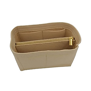 Lckaey Purorganizer is used for ophidia medium tote bag lining storage bag insert3010khaki-B