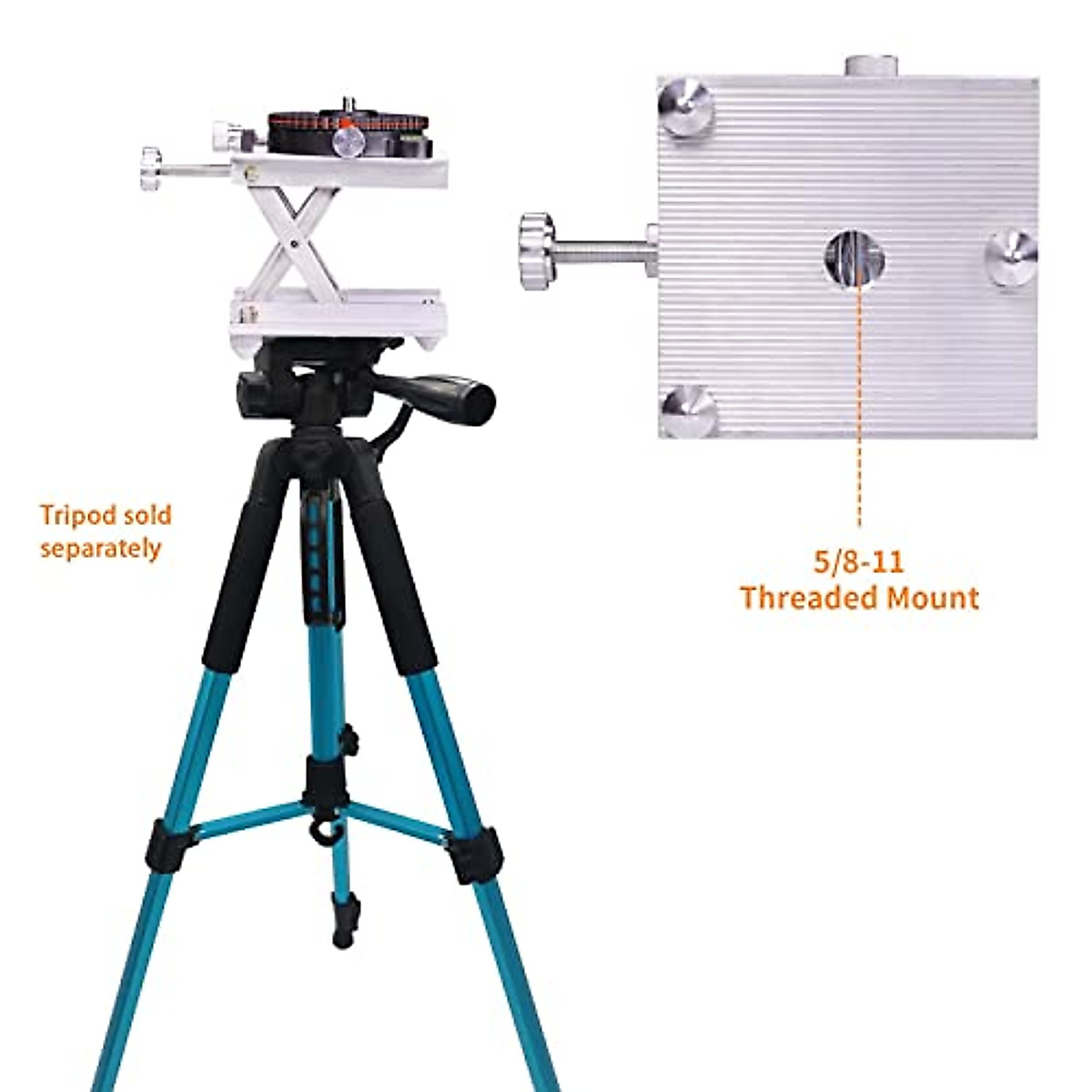 BEKOYWOY 360 Degree 2 in 1 Rotating Base Lifting Platform Laser Level ...