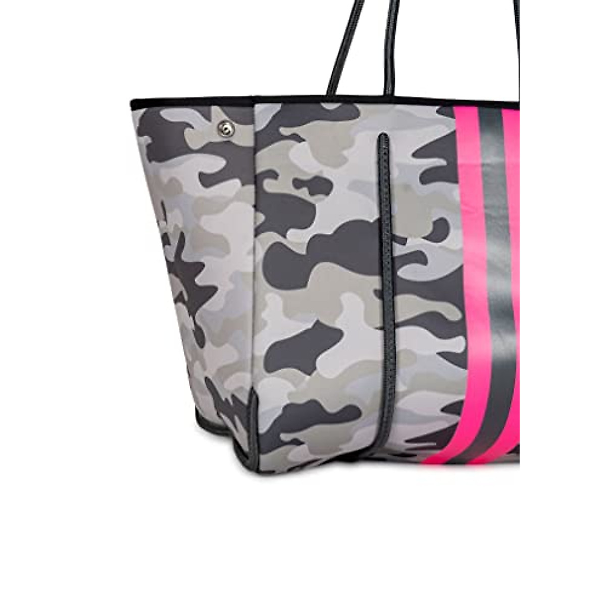 Haute Shore - Greyson Cairo Neoprene Tote Bag w/Zipper Wristlet Inside, One_Size