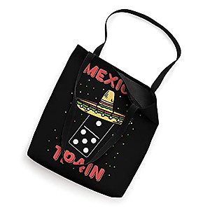 Funny Mexican Trains Dominoes Tote Bag
