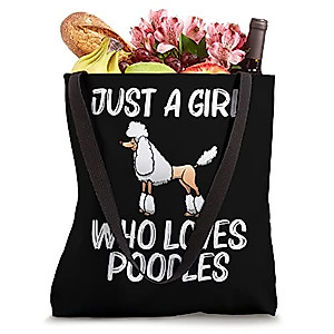 Funny Poodle For Girls Kids Doodle Dog Poodle Lovers Groomer Tote Bag