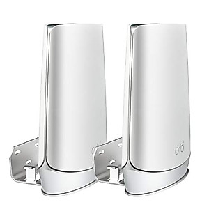 STANSTAR Metal Wall Mount for ORBI WiFi 6 System, Sturdy Wall Mount Holder for RBKE963/RBK752/RBK852/RBK853/AX4200/RBS850/RBR750/RBS750/RBKE963.(2Pack)