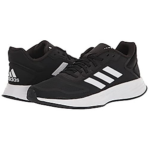 adidas unisex child Duramo Sl 2.0 Running Shoe, Black/White/Black, 6 Big Kid US