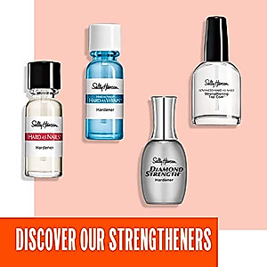 Sally Hansen Treatment Nail Rehab 41054, Nail Strengthener, Nail Hardener 0.33 Oz, Nail Growth Serum, Nail Strengthening Polish, Protection for Damaged Nails, Visibly Healthy Nails, Protect Nails